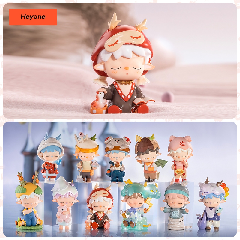 Heyone MIMI STRANGE FRIEND Mystery Box Blind Box Action Cute Figure ...