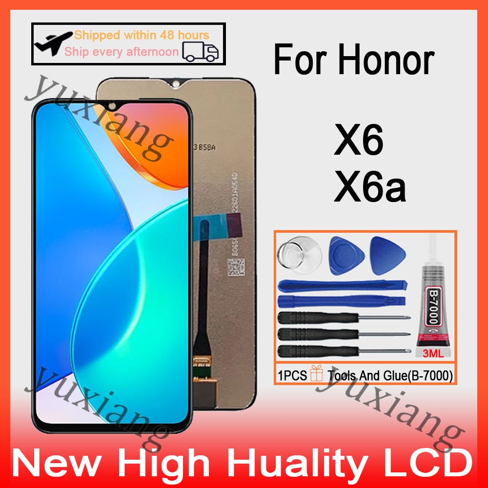 Original Honor X6 X6a LCD Display Touch Screen Replacement | Shopee ...