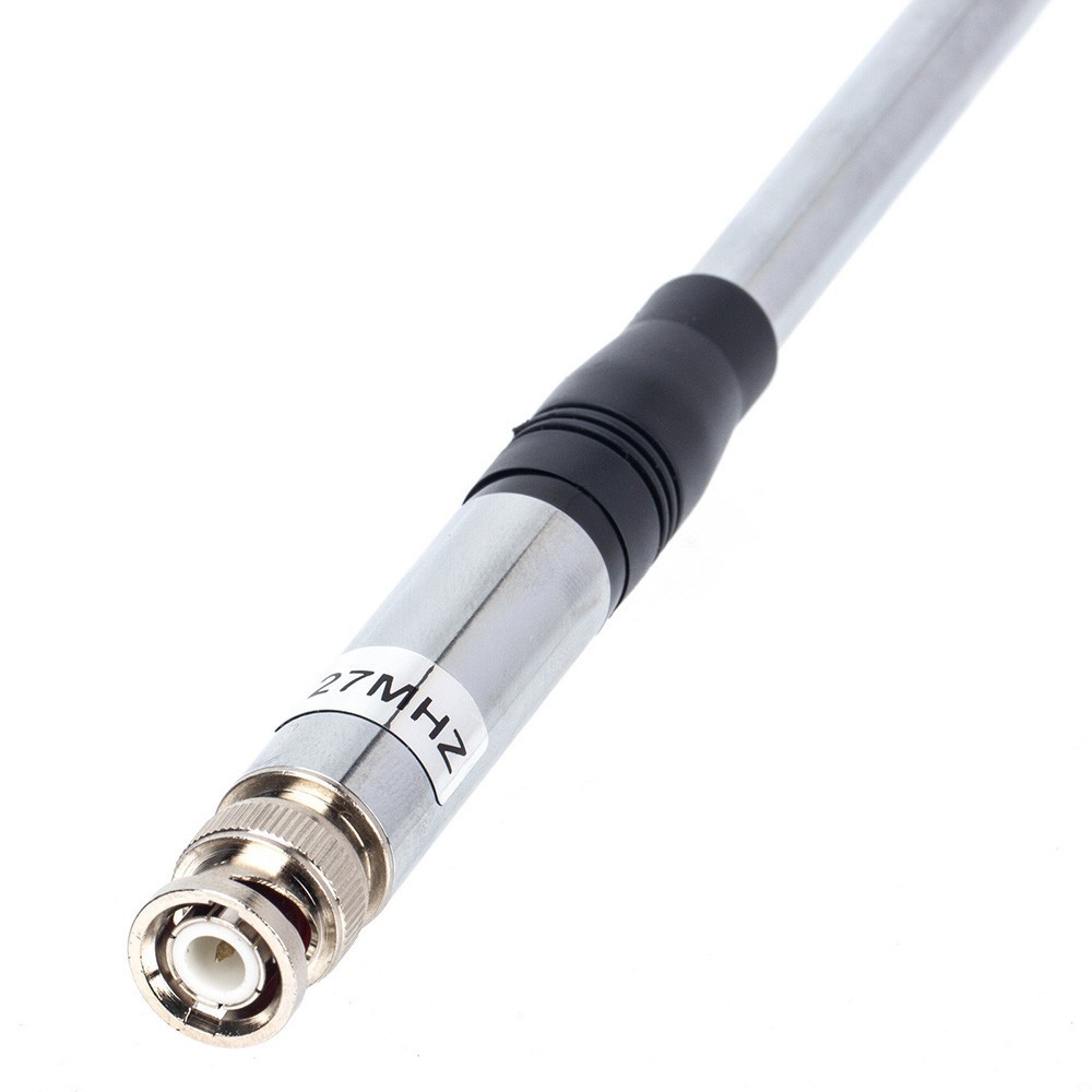 27MHz BNC Male Connector Telescopic/Rod HT Antenna 9-Inch To 51-Inch For CB Handheld/Portable ...
