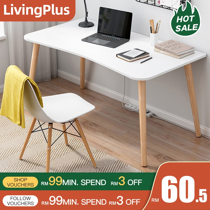 Study Desk Writing Table Computer Desktop Laptop Table for Working From ...