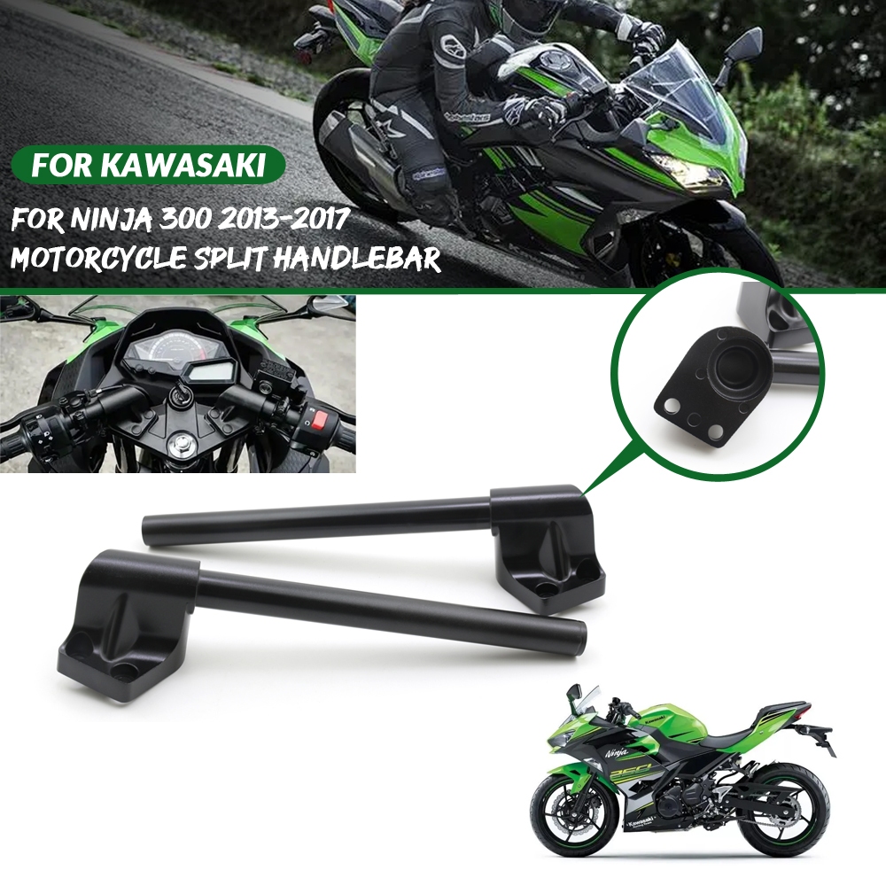 Motorcycle Split Handlebar Handle Bar Left and Right Side for Kawasaki ...