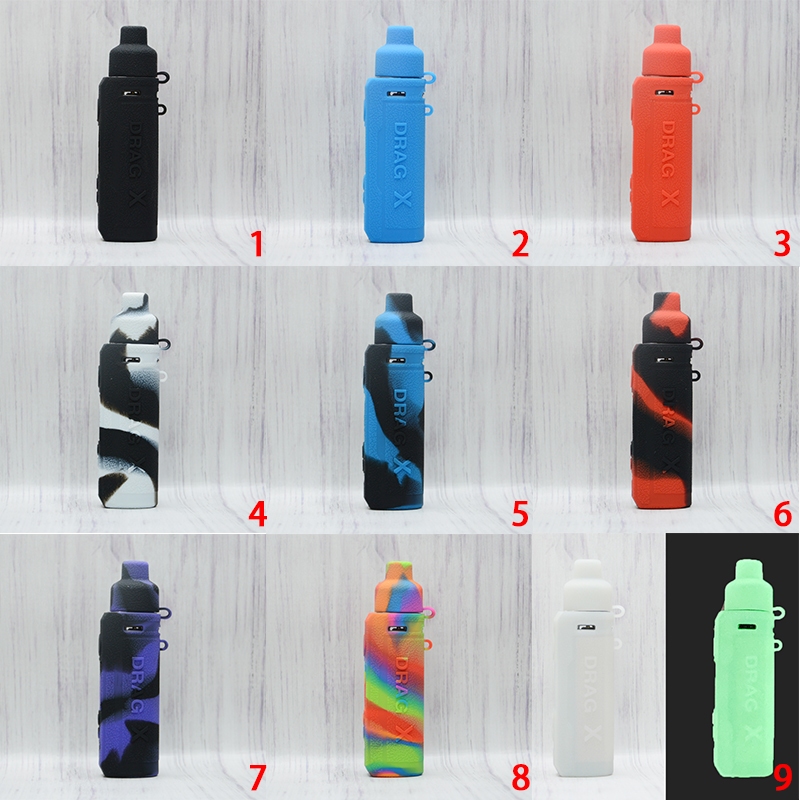 Voopoo Drag X Silicone Case With Free Lanyard Protective Rubber Soft ...