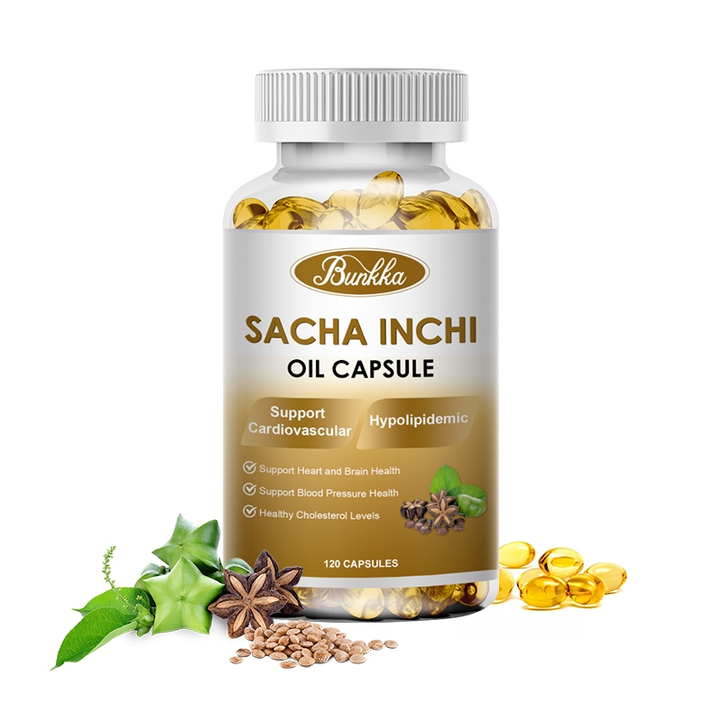 Bunkka DND369 Sacha Inchi Oil Capsules with Omega 3 6 & 9 Support ...