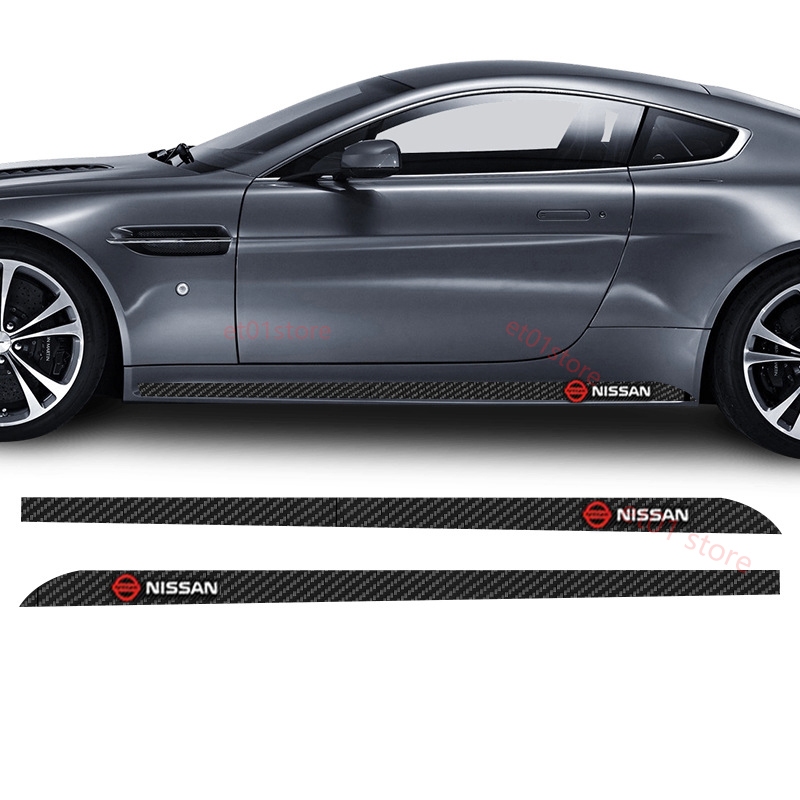 2Pcs Car Stickers Body Door Side Stripes Decals Sticker Decal For ...