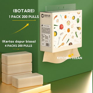 [4PCS]Botare Kitchen tissue towel hanging removable oil-absorbent ...