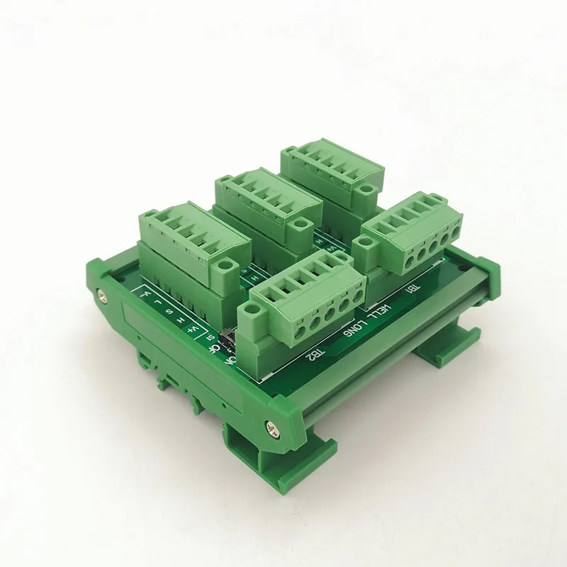 PLC industrial bus network breakout board, PLC supporting IO terminal ...