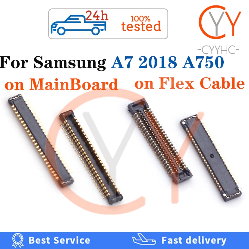 1-10pcs New For Samsung Galaxy A7 2018 A750 A750F LCD Display FPC ...