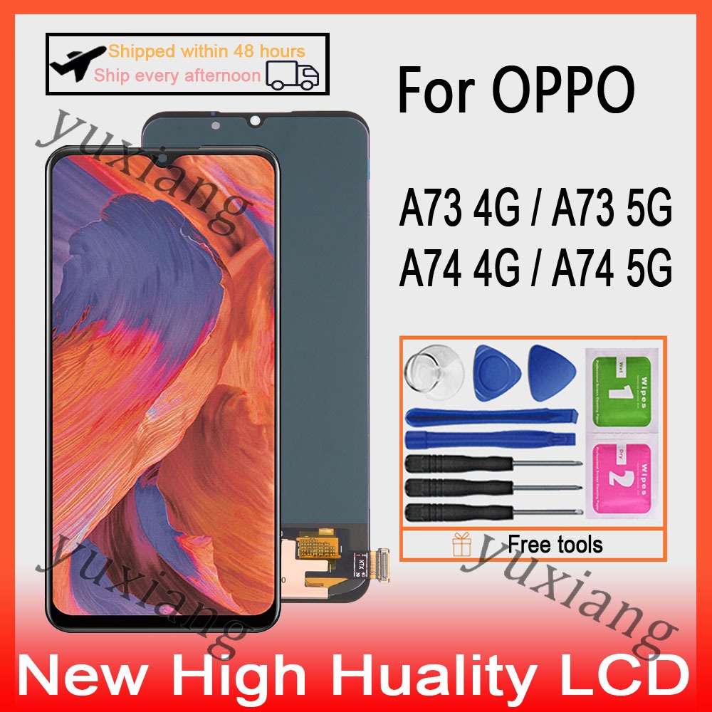 Original OPPO A73 4G 5G A74 4G 5G LCD Touch Screen Replacement | Shopee ...
