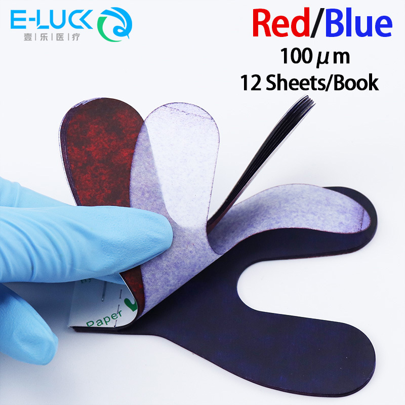 Dental Articulating Paper Strips Double-sided Bite Paper Y Shape Dental ...