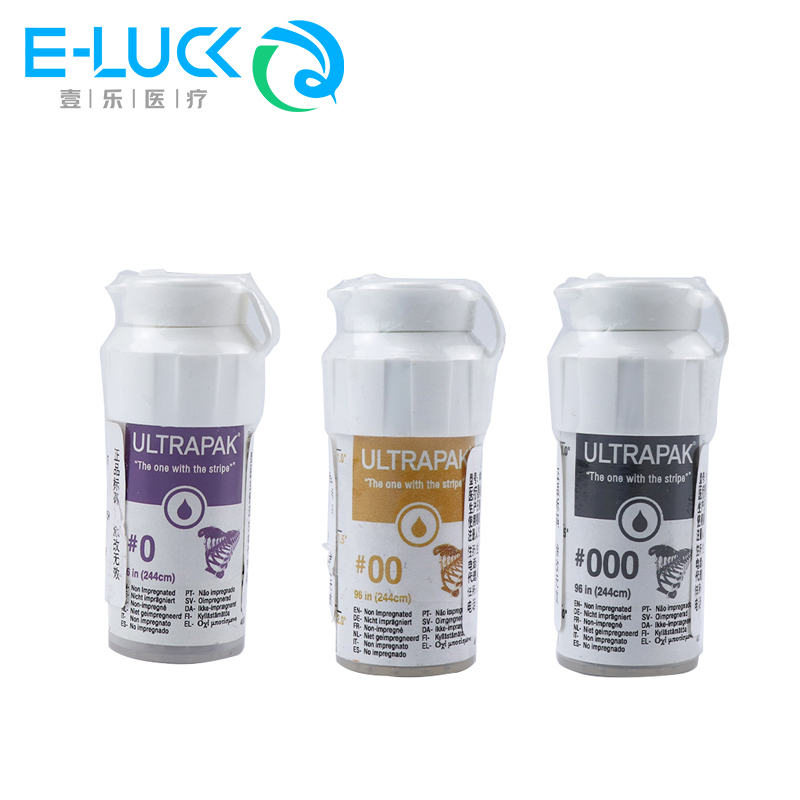 1bottle Ultrapak Dental Gingival Retraction Knitted Cord Packing ...