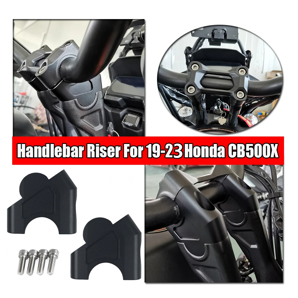 For Honda CB500X CB 500X Handlebar Riser Moves Up Extend Adapter 2019 ...