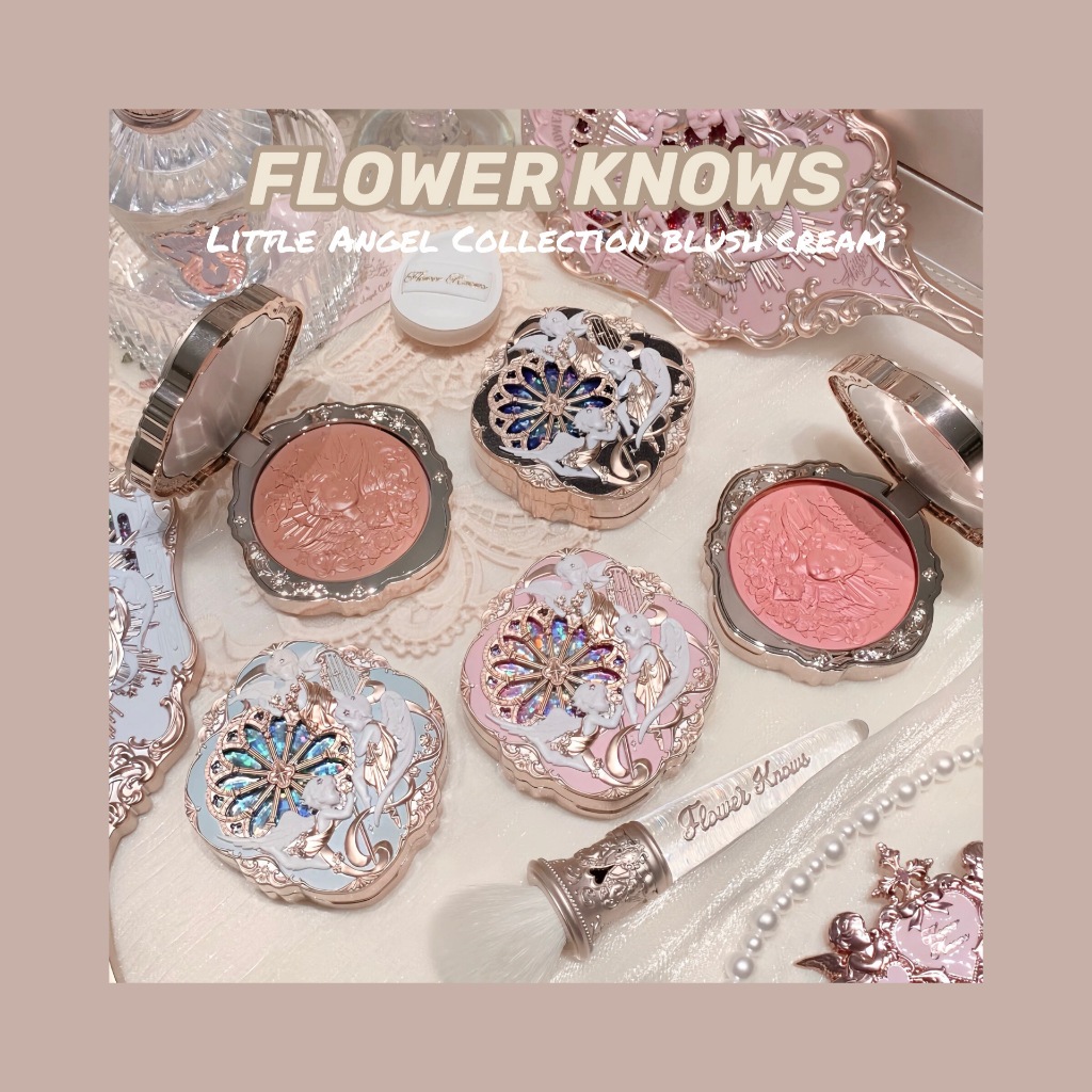 FLOWER KNOWS Little Angel Collection Blush Cream | Shopee Malaysia