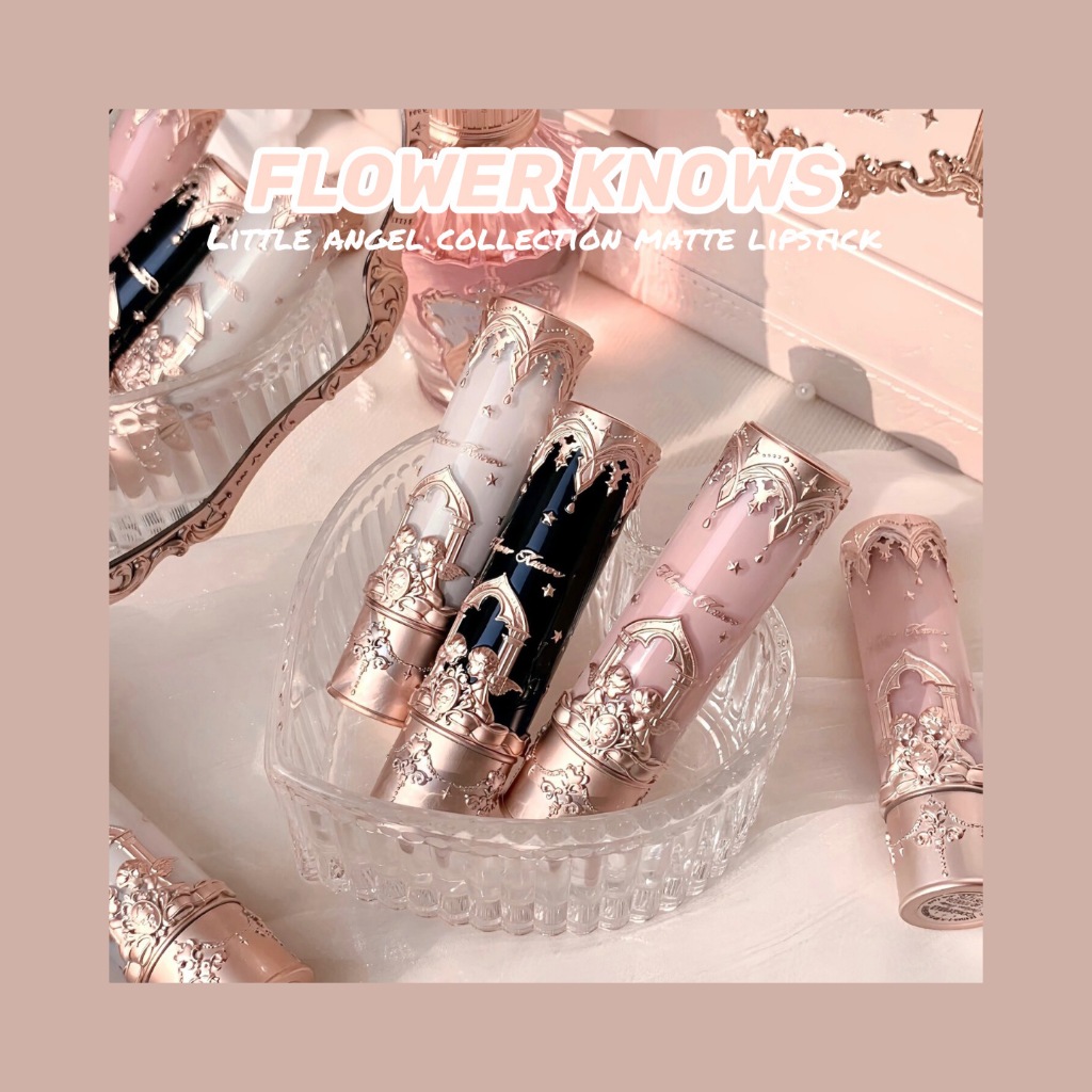 FLOWER KNOWS Little Angel Collection Matte Lipstick | Shopee Malaysia