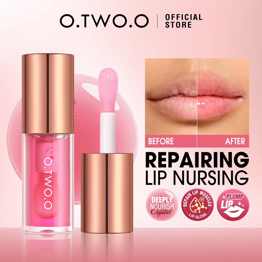 O.TWO.O Lipbalm Moisturizing Lip Oil Lips Care 4 Colors | Shopee Malaysia