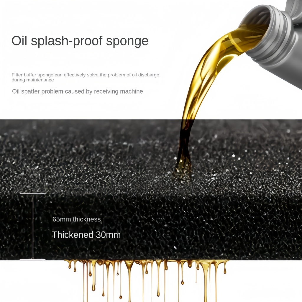 Oil Connector Oil Connector Basin filter sponge Connector Thickened ...