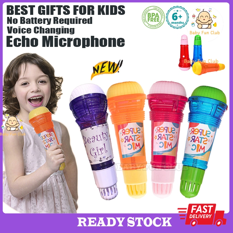 【Baby Fun】Bigger Size Baby Learning Talking Echo Microphone Mic Voice ...