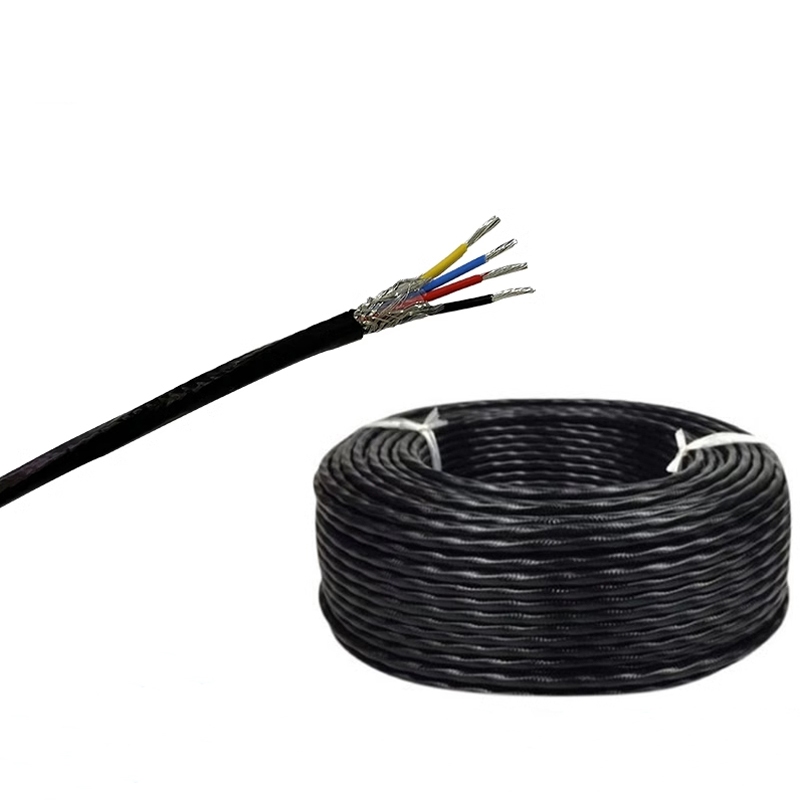 AFPF Teflon Shielded Cable 1 2 3 4 5 6 Cores Insulated Flexible Copper High Temperature Wire ...