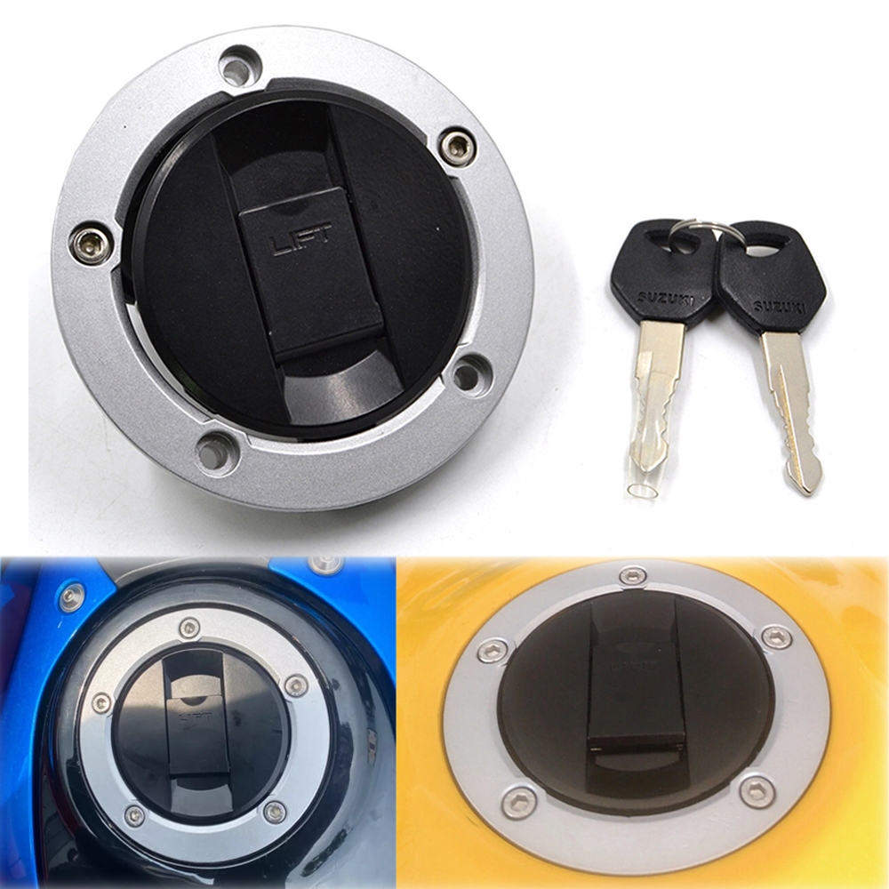 Fuel Gas Cap Tank Cover For Suzuki GSR400 GSR600 GSX650F GSX1250 ...