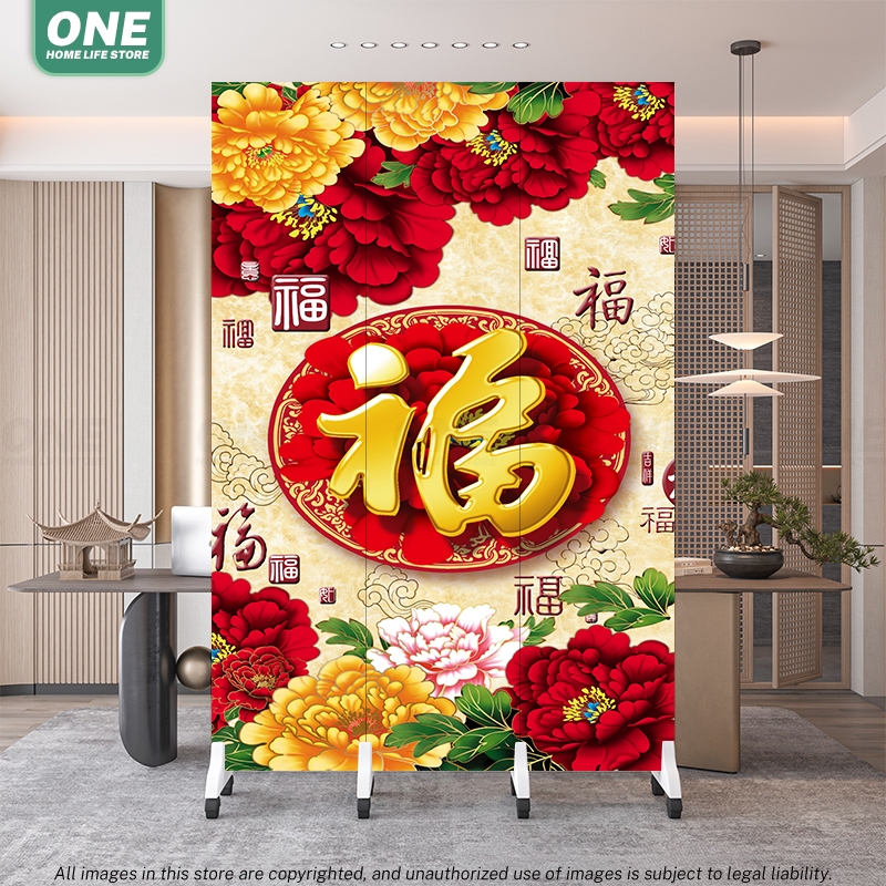 partition divider screen Living room office partition with wheels ...