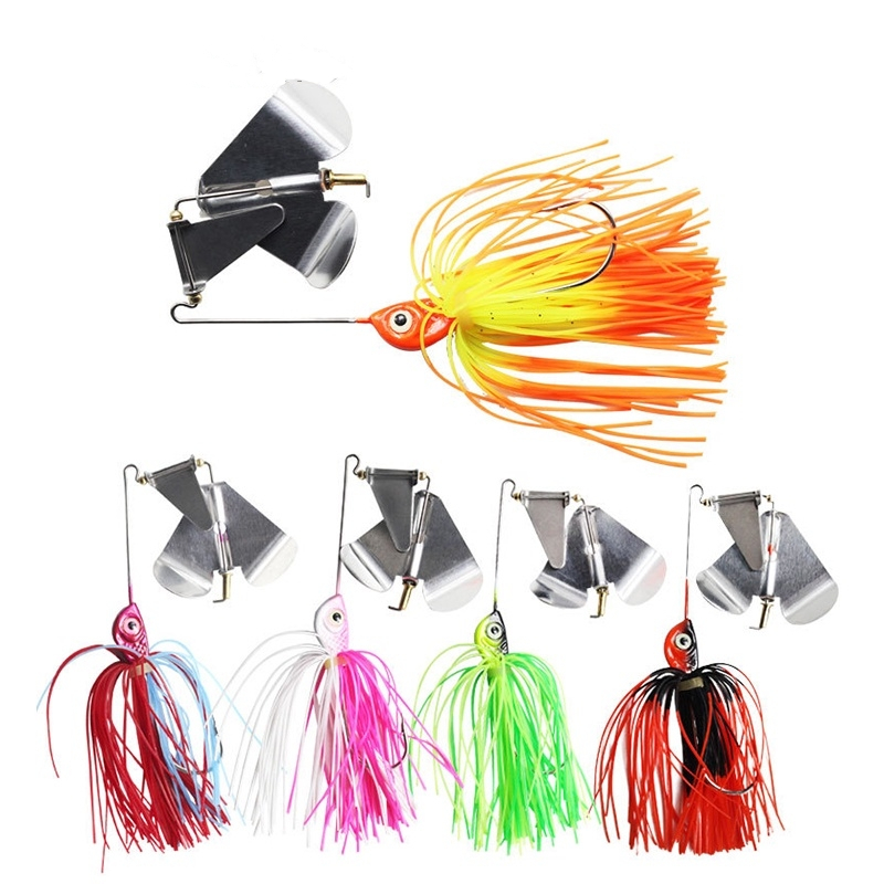 1Pcs 15g Micro Spoon Lure Jig Head Fishing Spinner Bait 3D Eyes 5 ...