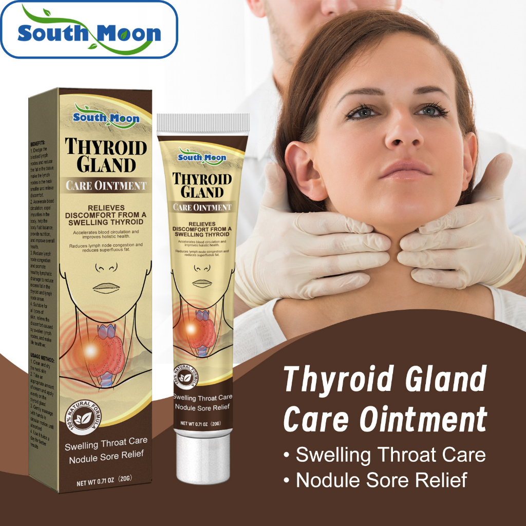 South Moon Thyroid Gland Care Ointment 20G Thyroid Nodules Cream Lymph ...