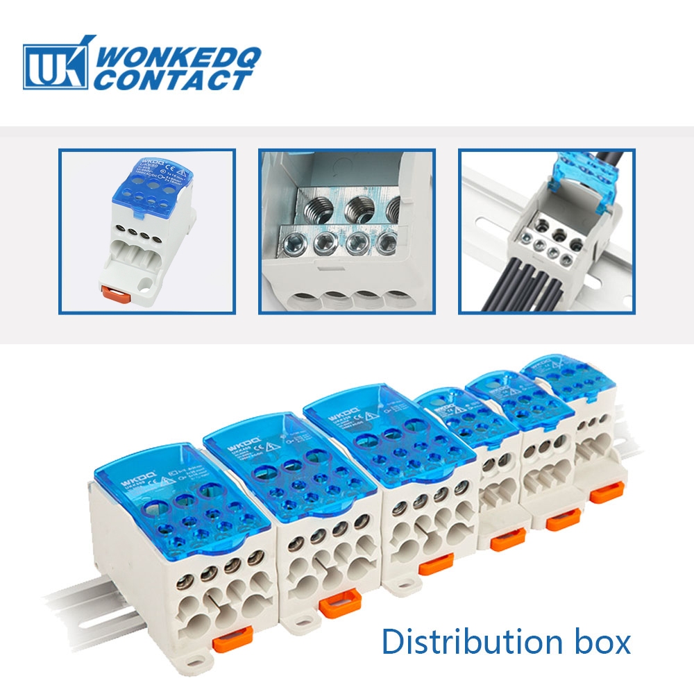 Unipolar Distribution Box UKK250A/UKK400A/UKK500A Electrical Power ...