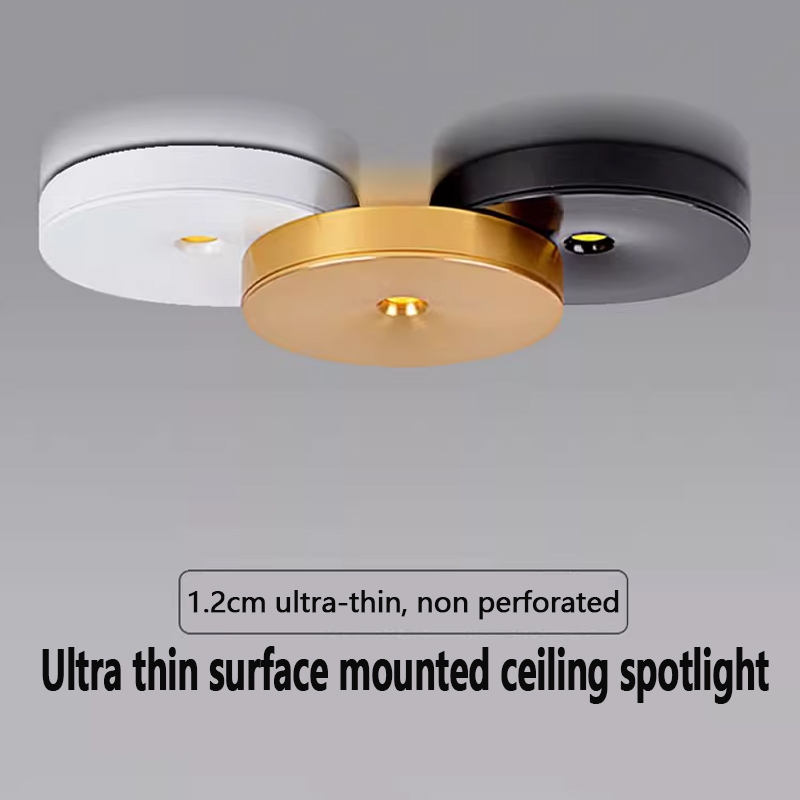 Ultra-thin Surface Mounted Small Spotlight led Astigmatism Ceiling Ceiling Small Downlight ...