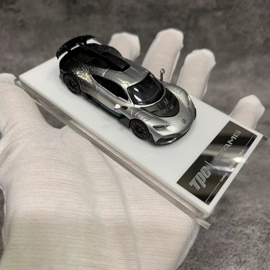 TPC 1:64 Model Car Benz AMG ONE Alloy Die-Cast Sport Vehicle -Starlight ...