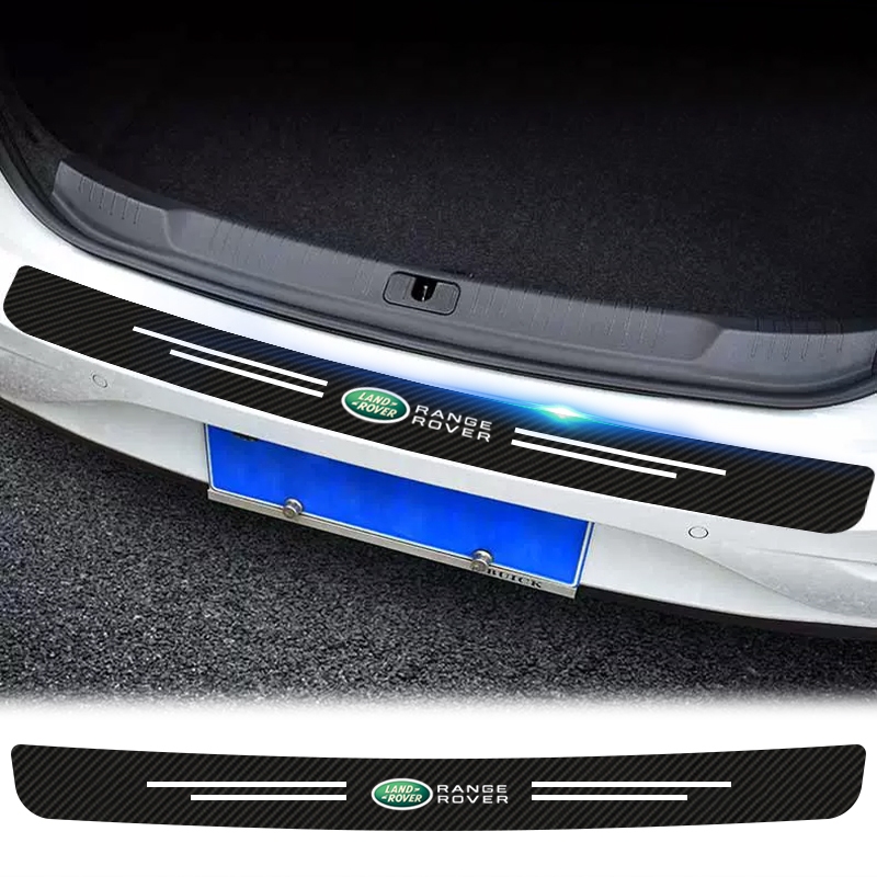 1pcs Car Emblem Design Rear Bumper Trim Strip Stickers Car Rear Trunk ...