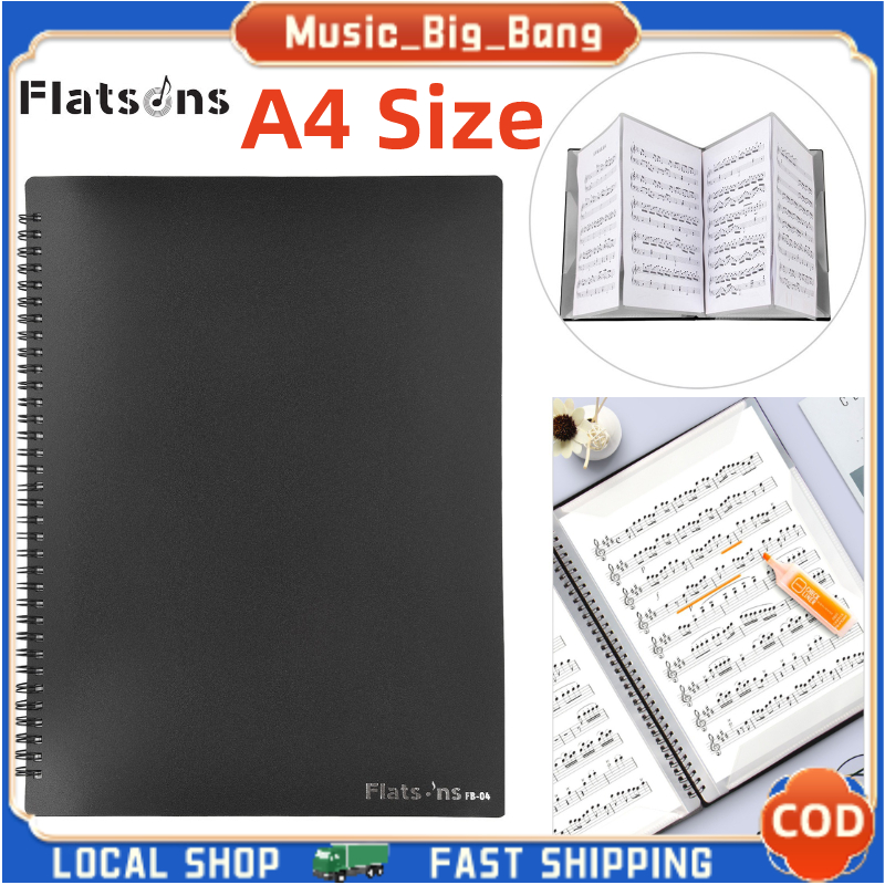 [LOCAL MUSIC] Flatsons FB-04 A4 Size Music Score Holder Paper Sheet ...