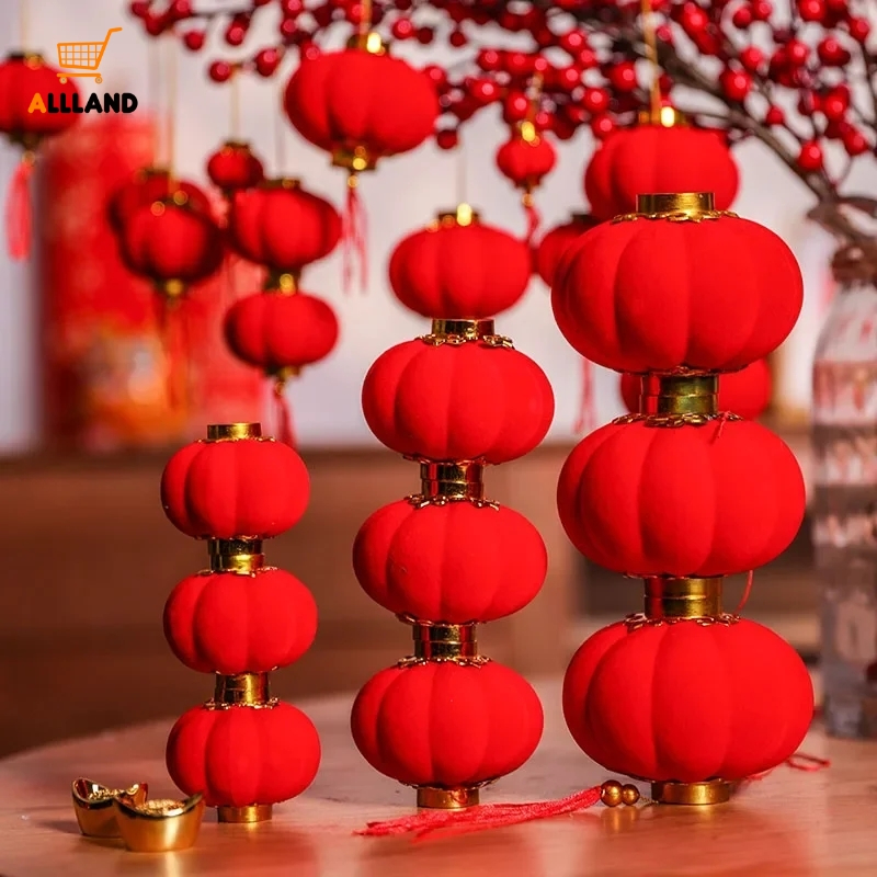 [Happy New Year] Chinese New Year Red Lanterns Pendant/ Mini Red ...