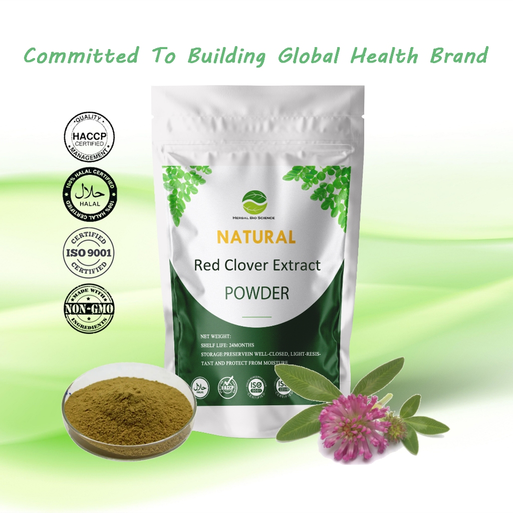 【Natural】Red Clover Extract Powder/Promotes wound and ulcer healing ...