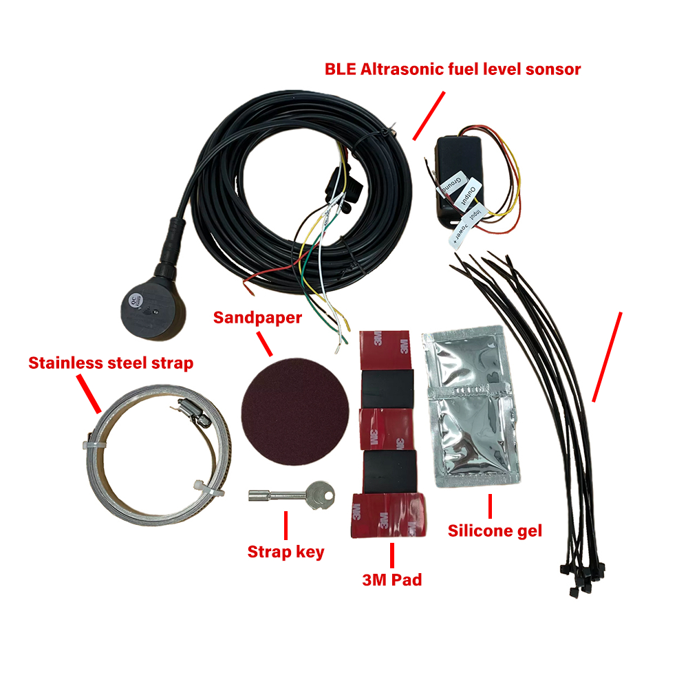 ELING Ultrasonic Fuel Level Sensor Monitoring System Non-Contact Fuel ...