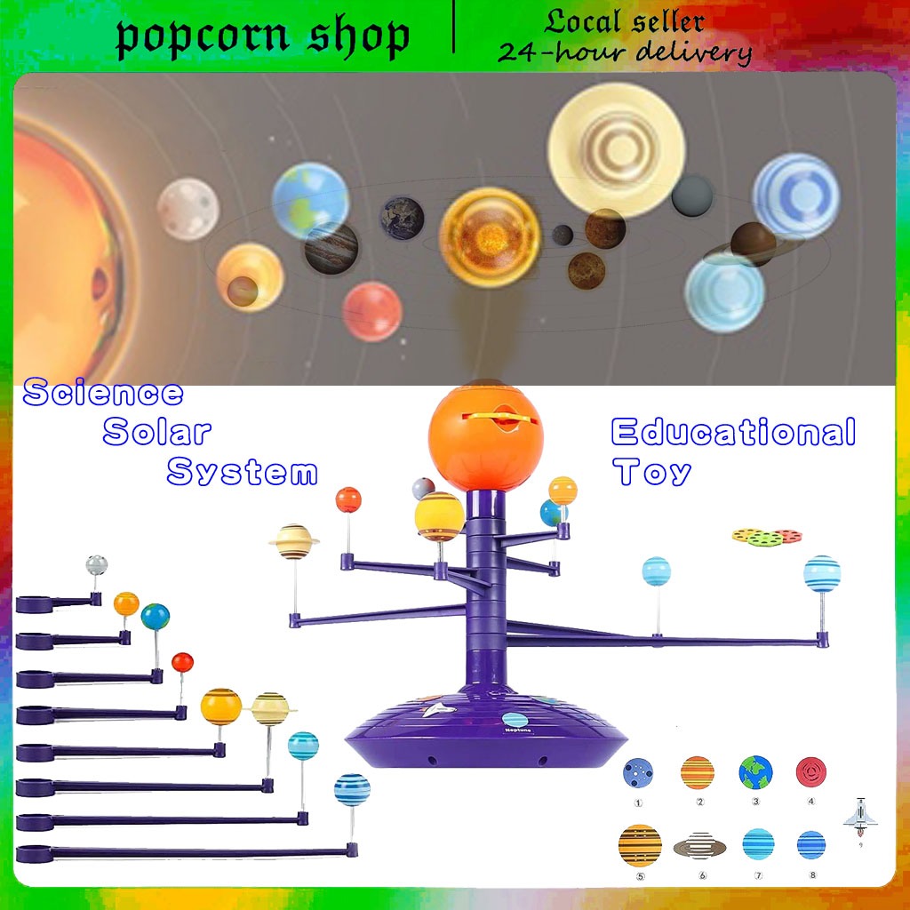 Science Solar System Projector Planetarium Model Kit Space Sky Planet ...