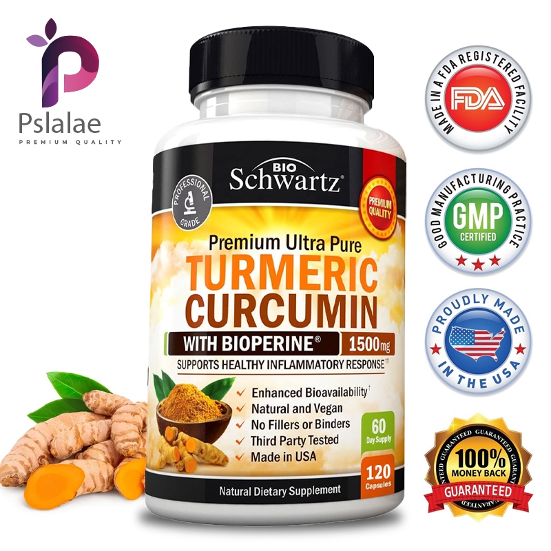TURMERIC CURCUMIN - Highly Bioavailable - For Healthy Inflammatory ...