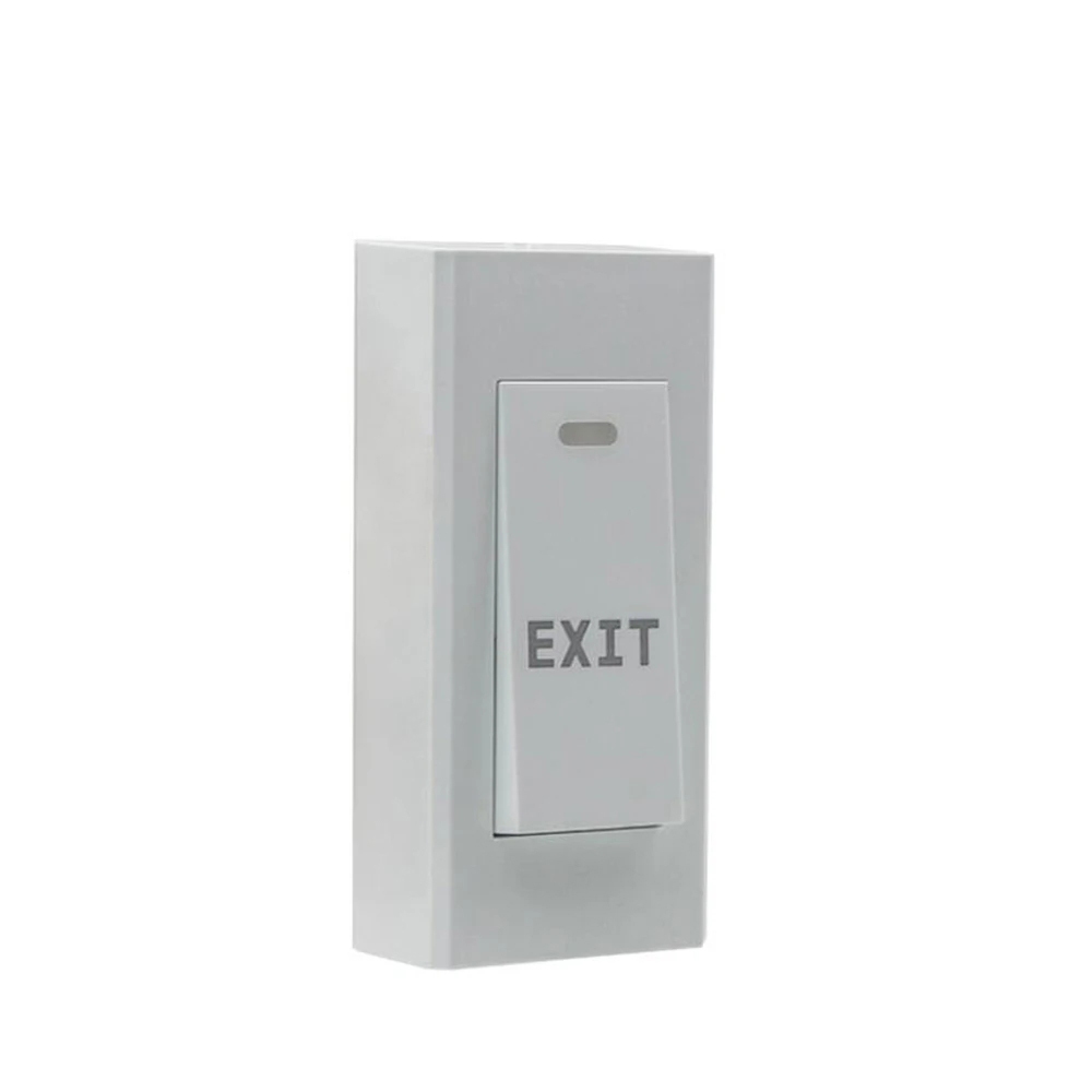 Narrow Exit Button NO/NC/COM Wall Mount Exit Button Push Door Release Exit Button Switch For ...