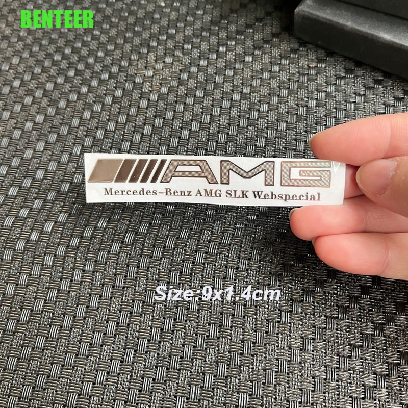 1Pc Stainless Steel AMG Car Interior Sticker For Benz W212 W213 W205 ...