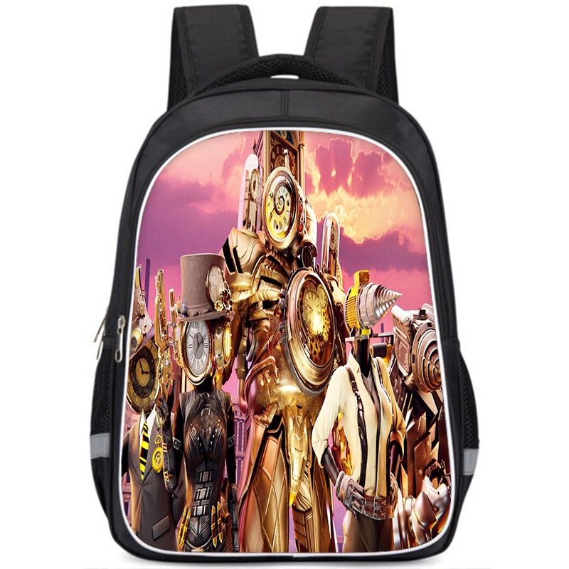 Skibidi toilet backpack for kids Speaker man tv man school bag | Shopee ...