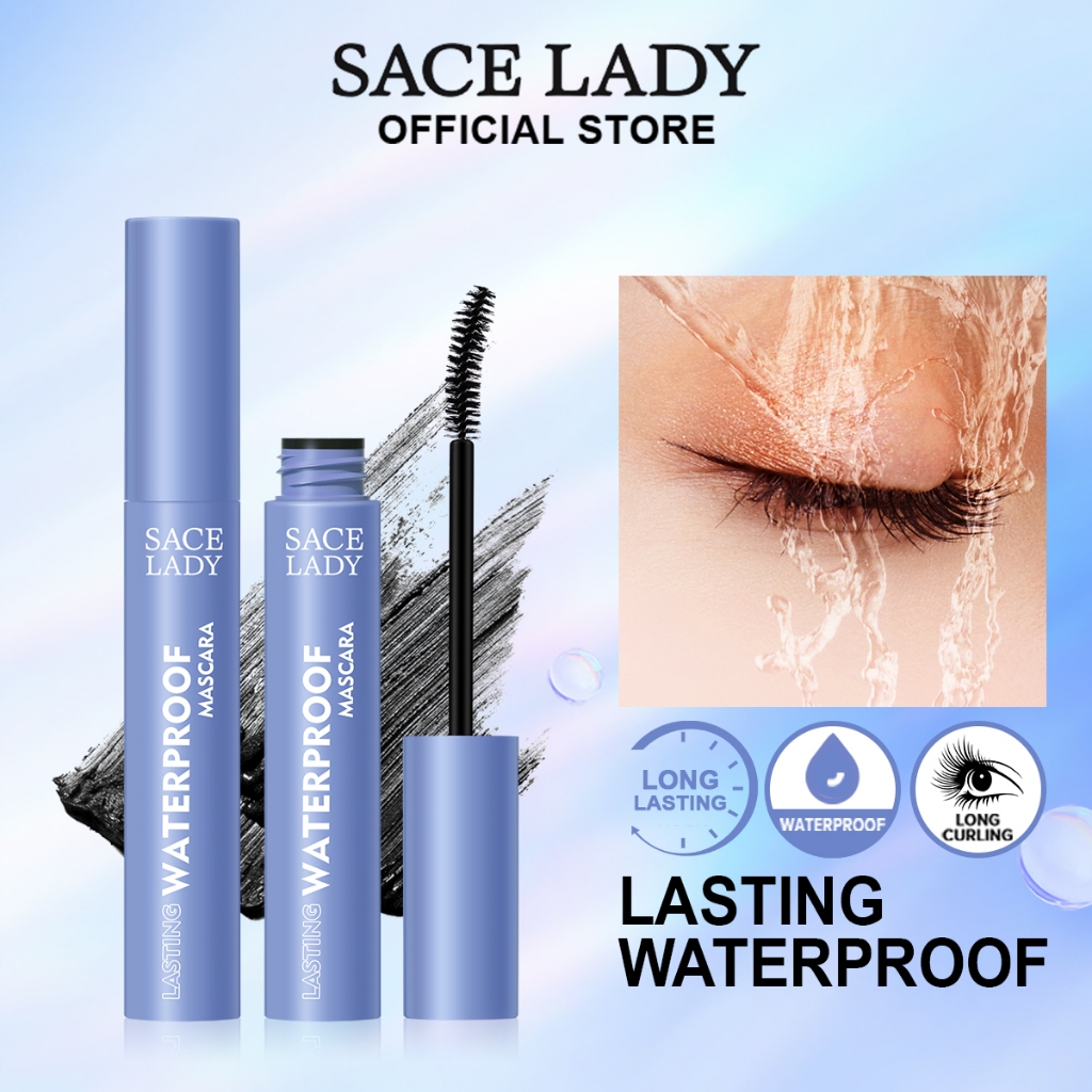 SACE LADY Waterproof Mascara Curling Maskara Natural Eyelashes Long ...