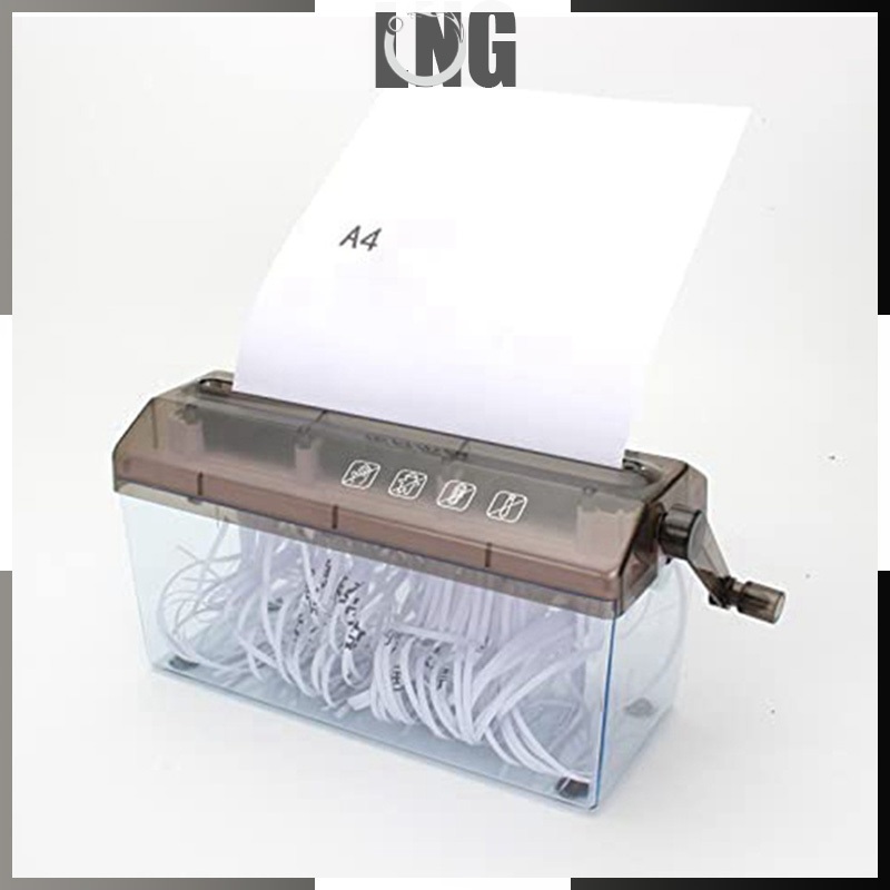 【SG】Manual Paper Cutting Machine Paper Shredder A4 for Home Mini ...