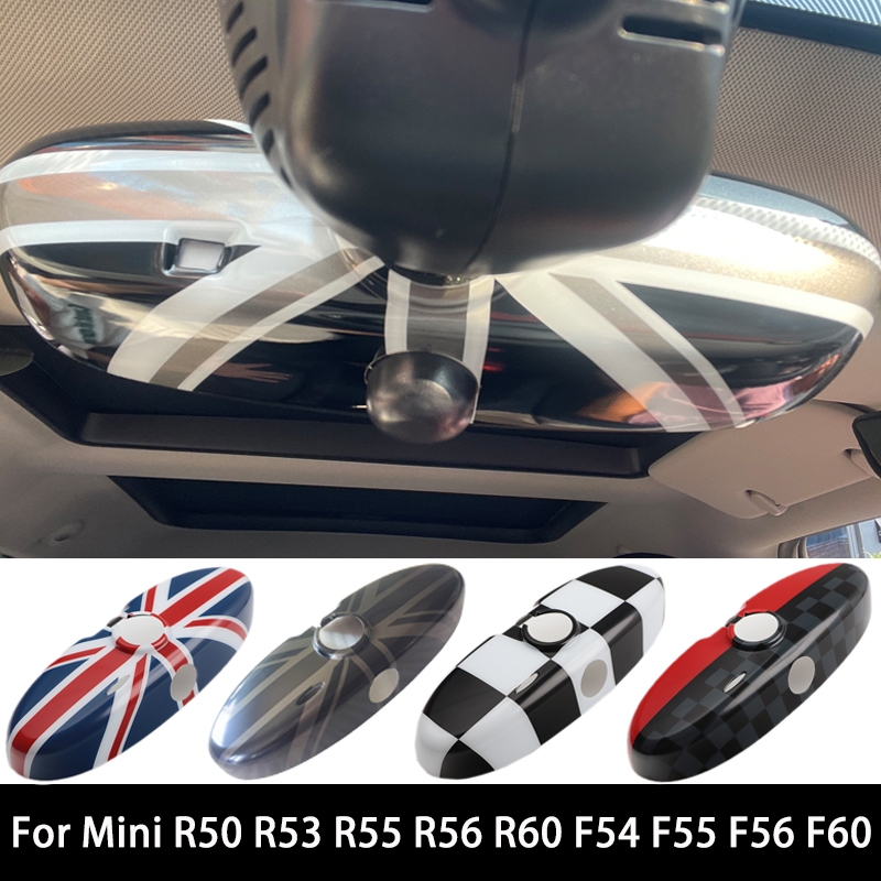 Car Interior Rear View Mirror Cover Sticker For MINI One Cooper S JCW ...