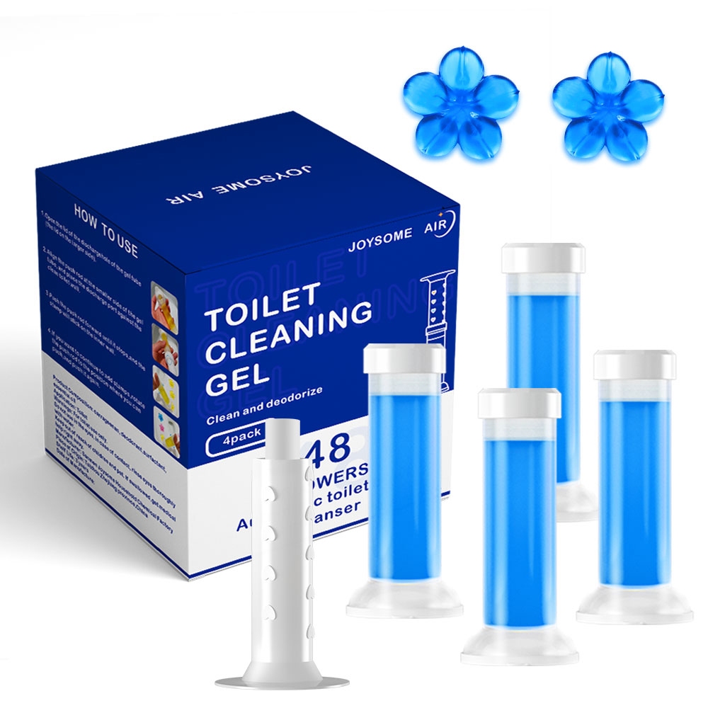Toilet Cleaning Gel Deodorizing Stain Prevention 48 Flower Stamps, a ...