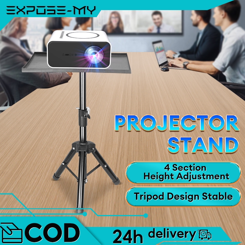 EXPOSE Adjustable Height Projector Tripod Stand For Laptop (60-180cm ...