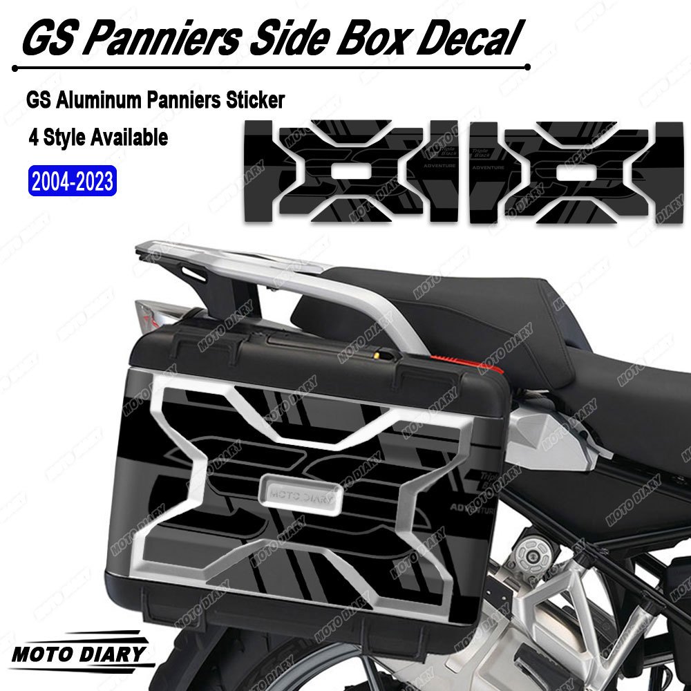 R1200GS R1250GS Motorcycle Vario Case Sticker Side Boxes SuitCases ...