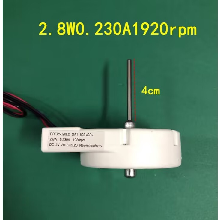 For Samsung Refrigerator Fan Motor Cooling Fan Processor Cooler ...