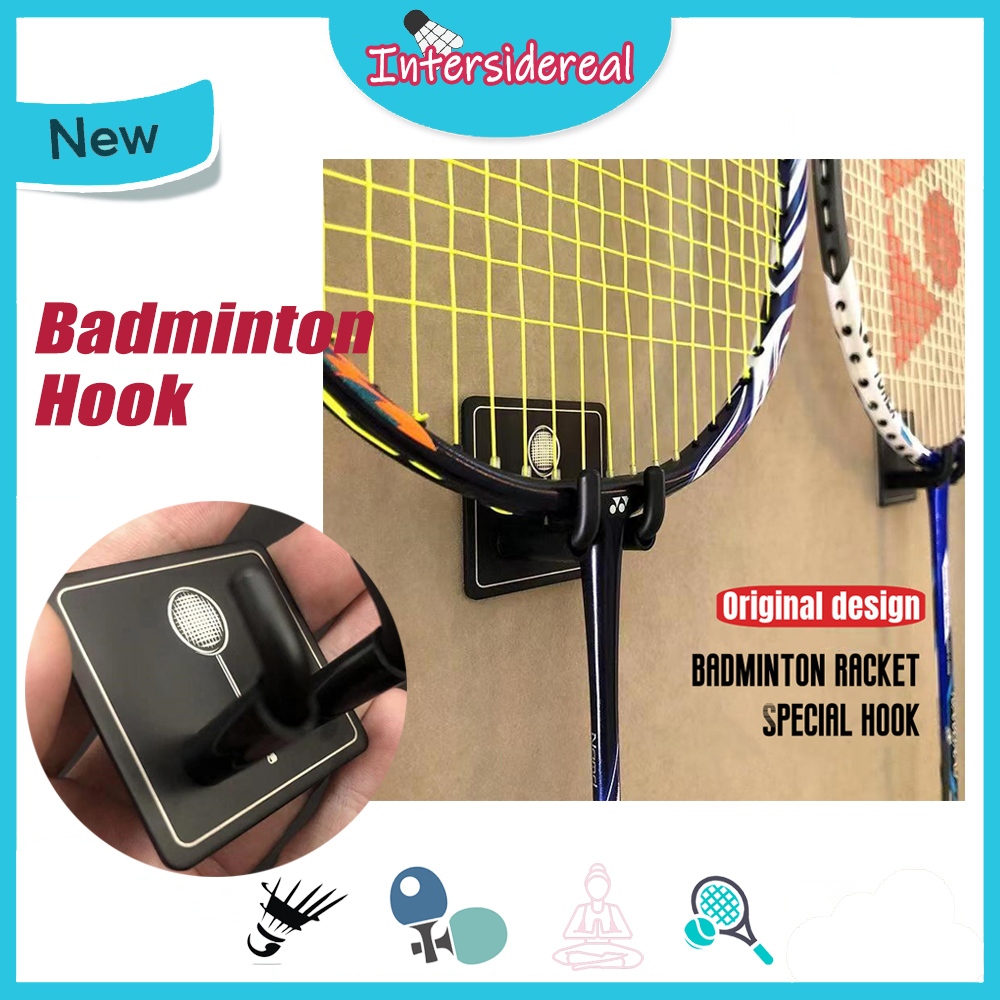 Badminton racket special hook 304 stainless steel wall pasting without ...
