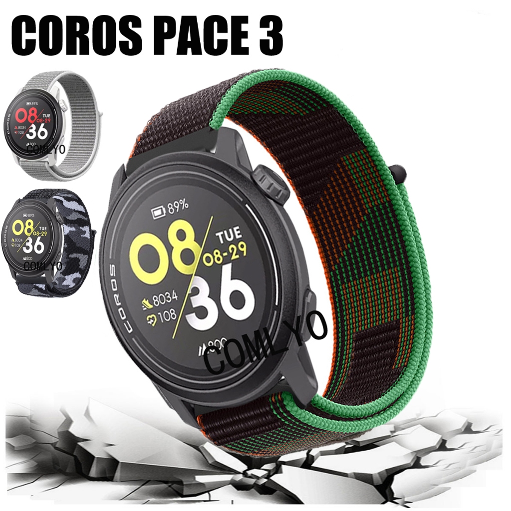 For COROS PACE 3 Strap Nylon Loop Soft Smart Watch Band Women Men ...