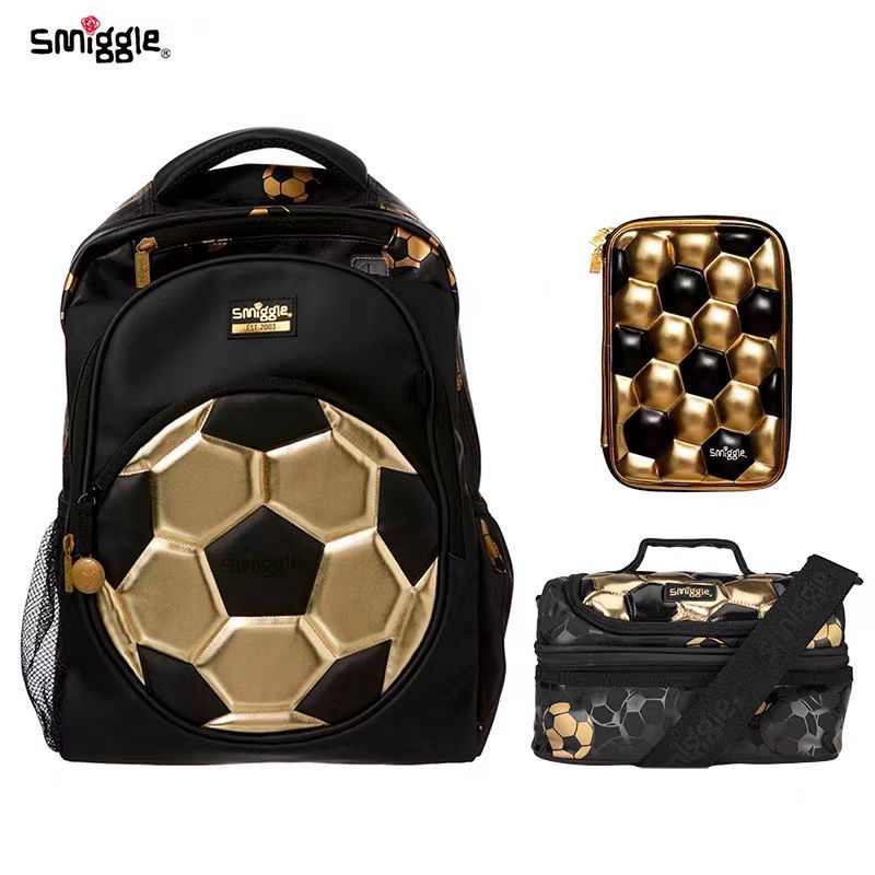 New Smiggle football backpack collection Primary childrens school bag ...