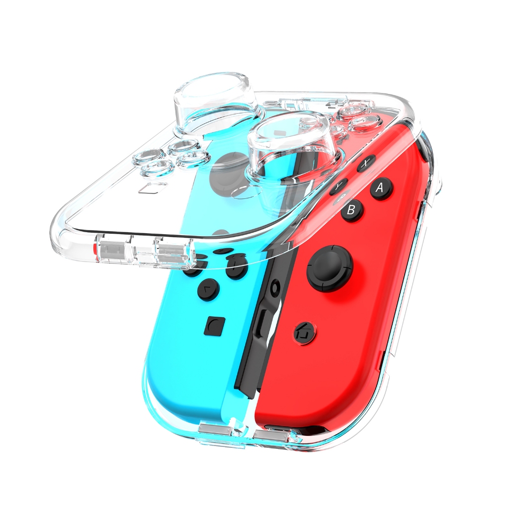 IINE Miniature PC Transparent Joycon Storage Case for Nintendo switch ...