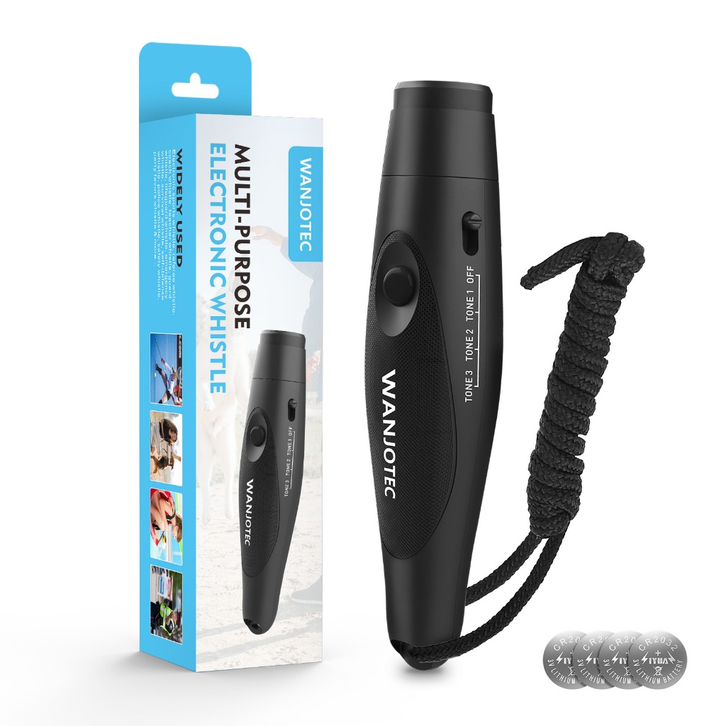 Electronic Whistle, Battery Operated Whistle, 3 Different Loud Whistle ...